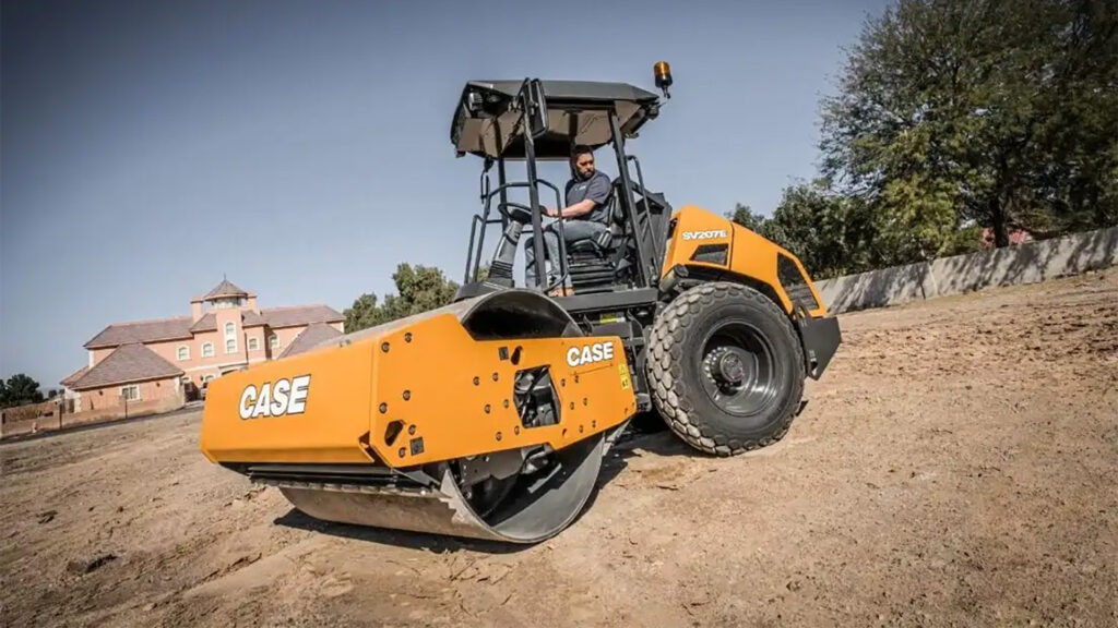 CASE SV207E Single Drum Vibratory Compactor - McCann Industries