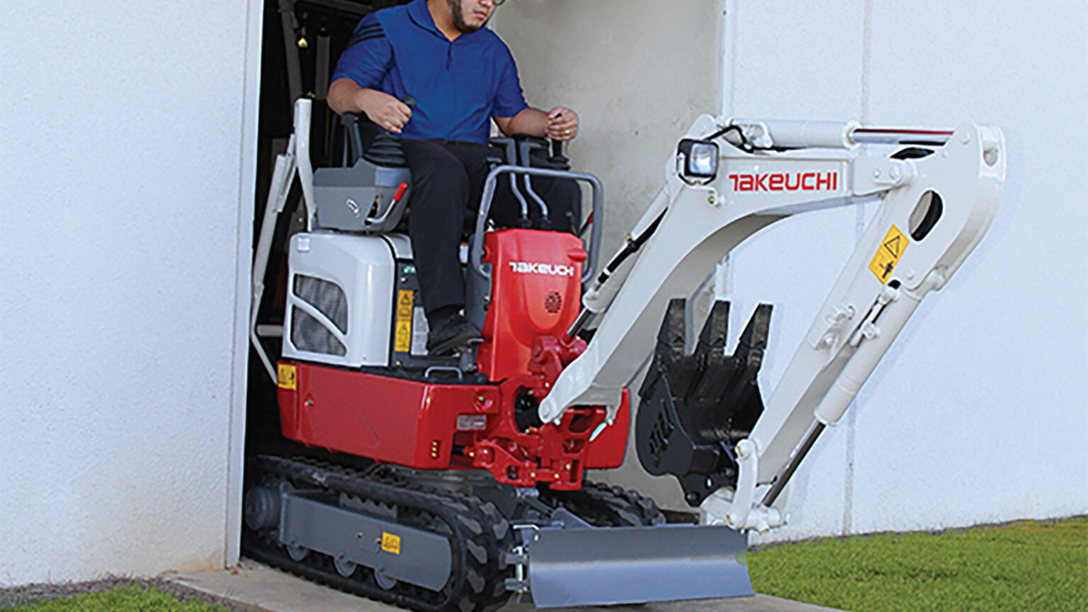Takeuchi TB210R Mini Excavator - McCann Industries