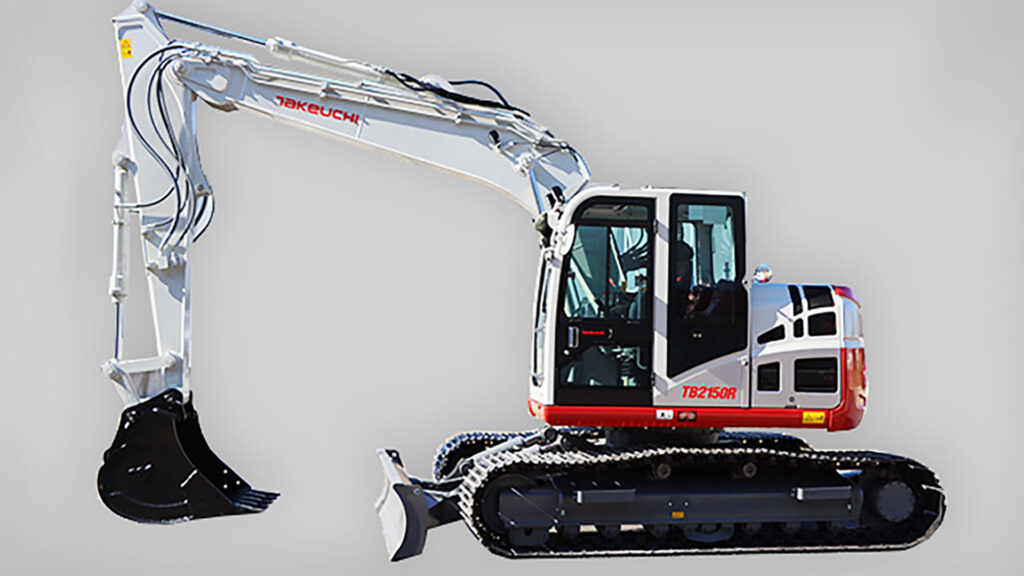 Takeuchi TB2150R Mini Excavator - McCann Industries