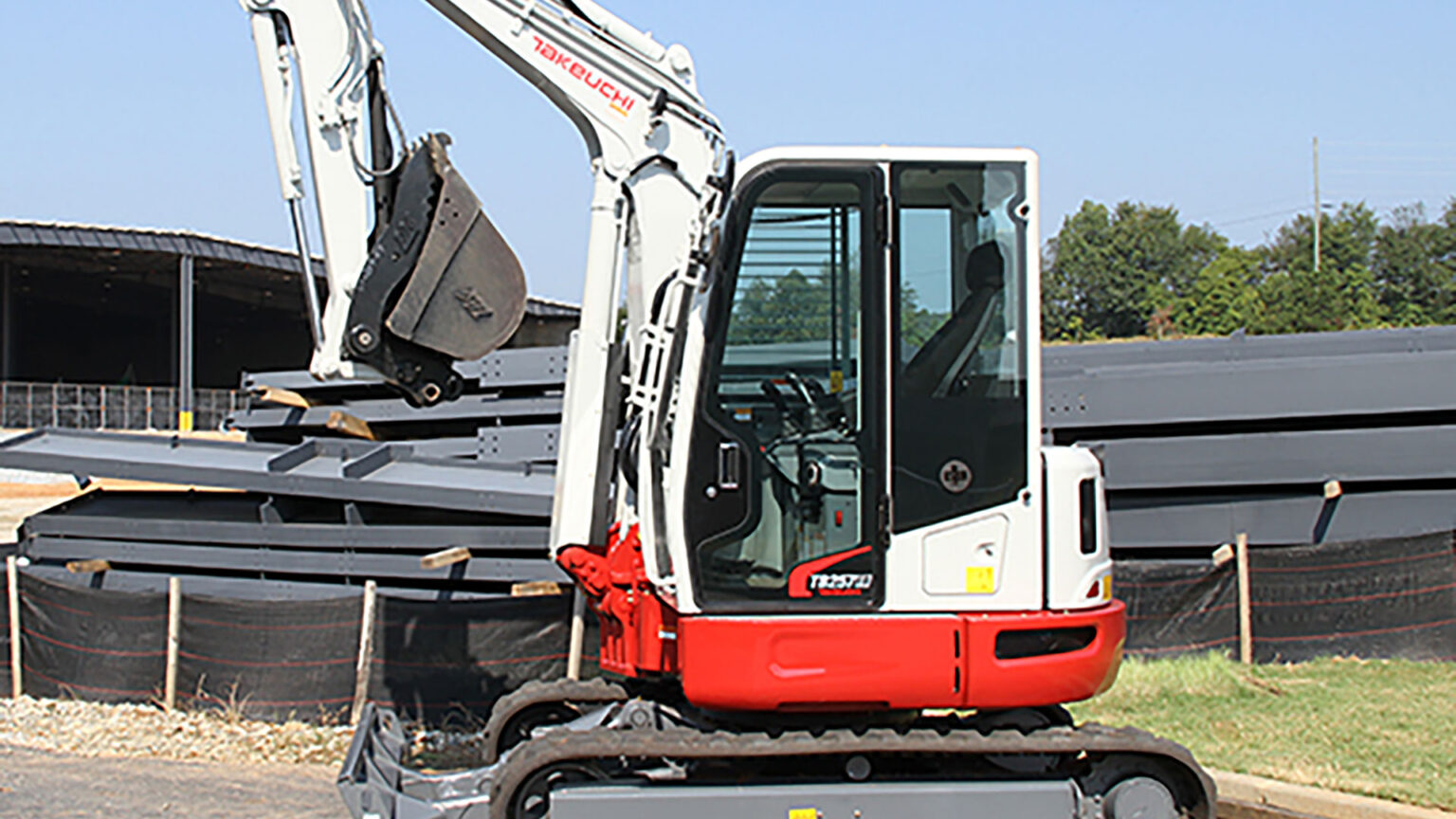 Takeuchi TB257FR Mini Excavator - McCann Industries