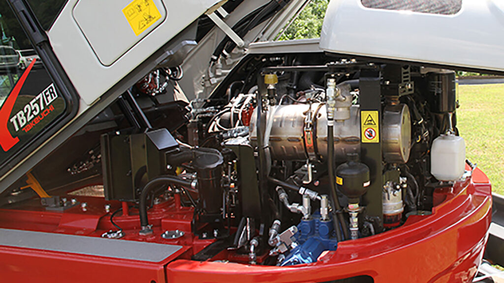 Takeuchi TB257FR Mini Excavator - McCann Industries