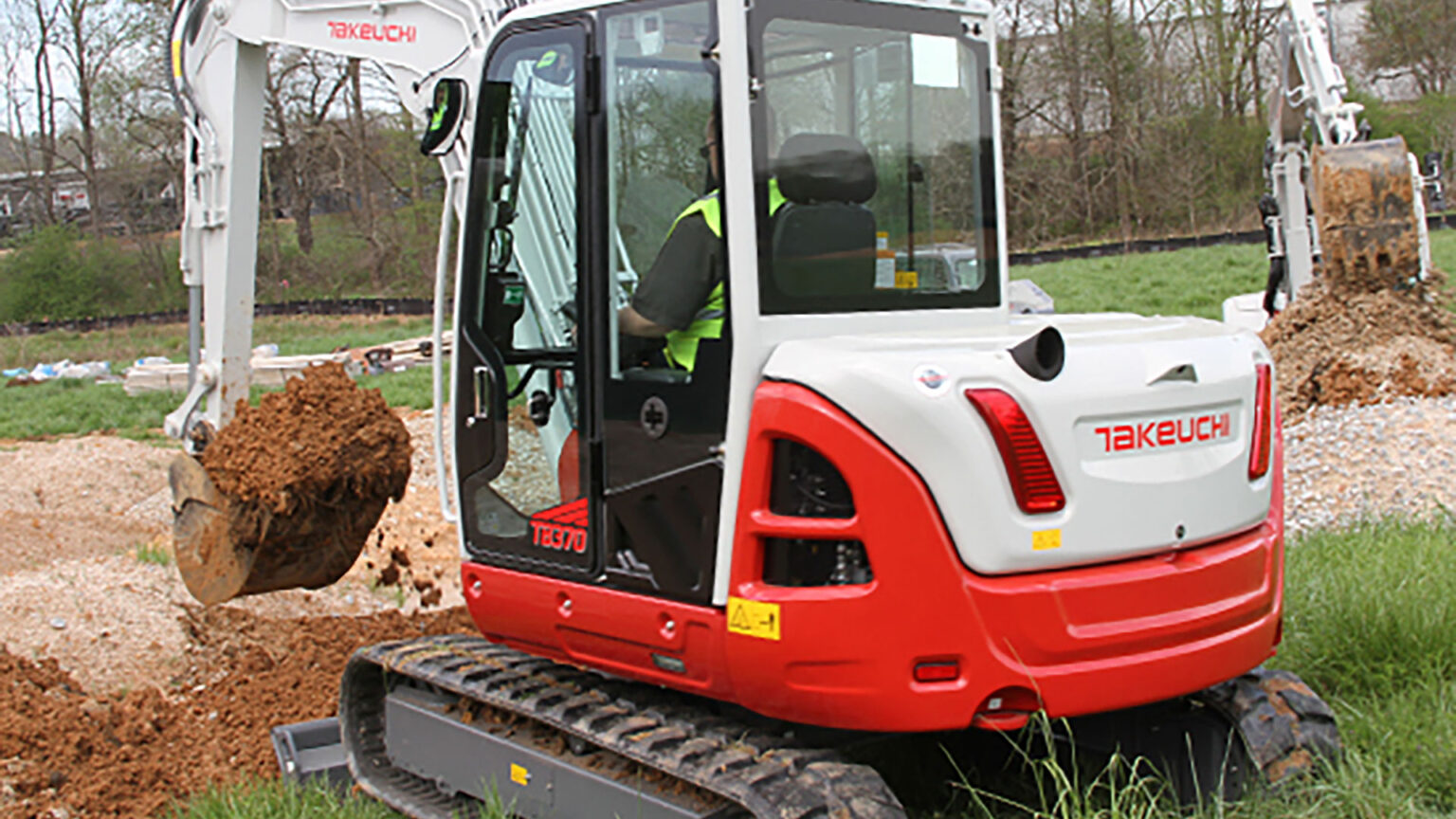 Takeuchi TB370 Mini Excavator - McCann Industries